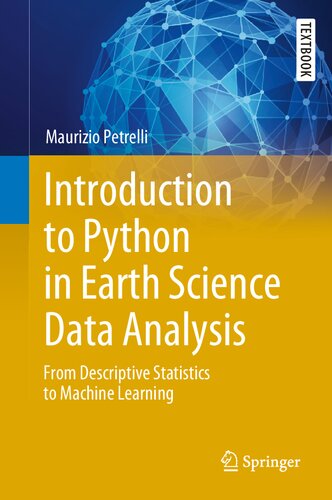 دانلود کتاب Introduction to Python in Earth Science Data Analysis From ...