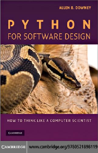 خرید و قیمت دانلود کتاب Python for Software Design - How to Think Like a Computer Scientist 2009 ...