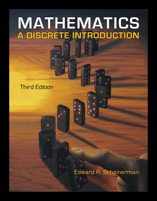 خرید و قیمت دانلود کتاب Mathematics: A Discrete Introduction, Third Edition [3rd Ed] (Instructor ...