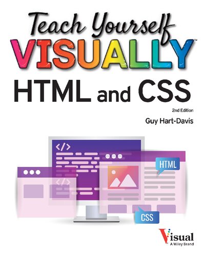 خرید و قیمت دانلود کتاب Teach Yourself Visually Html And Css The Fast And Easy Way To Learn