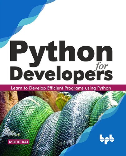 خرید و قیمت دانلود کتاب Python For Developers Learn To Develop Efficient Programs Using Python