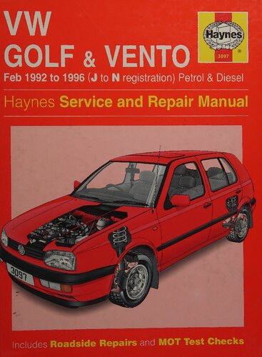خرید و قیمت دانلود کتاب Haynes VW Golf and Vento (92-96) Service and ...