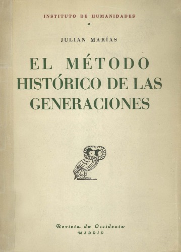 دانلود کتاب El metodo historico de las generaciones دانلود کتاب El metodo historico de las generaciones